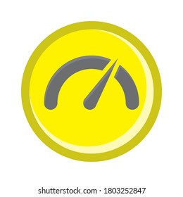 Perform Icon Flat Style On White Stock Vector (Royalty Free) 1803252847 ...