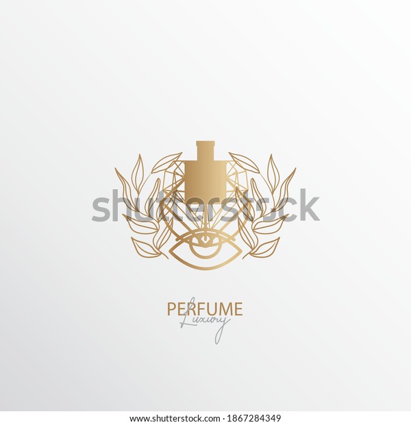Perfume Logo Premium Exclusive Blend Nature Stock Vector (Royalty Free ...