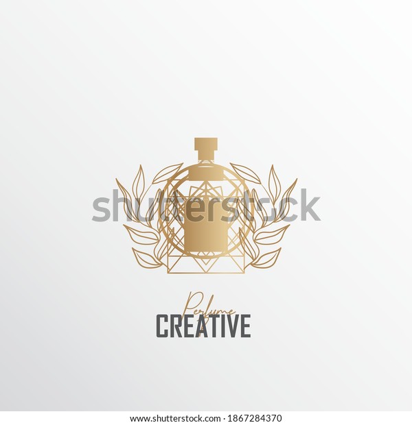 Perfume Logo Premium Exclusive Blend Nature Stock Vector (Royalty Free ...