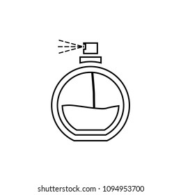 Perfume Spray Vector Icon Stock Vector (Royalty Free) 1095620951 ...
