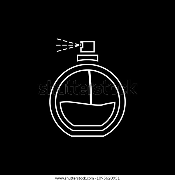Perfume Spray Vector Icon Stock Vector (Royalty Free) 1095620951 ...