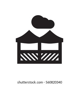 Pergola Icon Illustration Isolated Vector Sign Stock Vector (Royalty ...