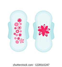 Periods Menstruation Modern Flat Vector Illustration Stock Vector ...