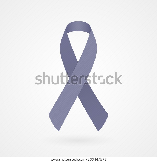 Periwinkle Awareness Ribbon Stock Vector (Royalty Free) 233447593 ...