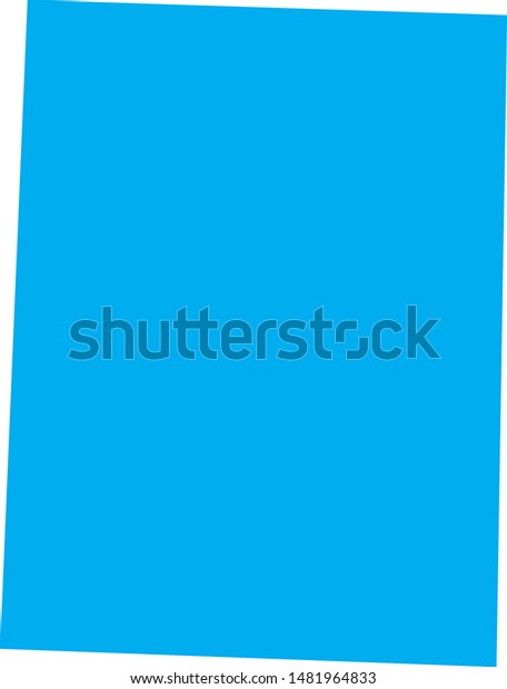 Perkins County Map State South Dakota Stock Vector (Royalty Free ...