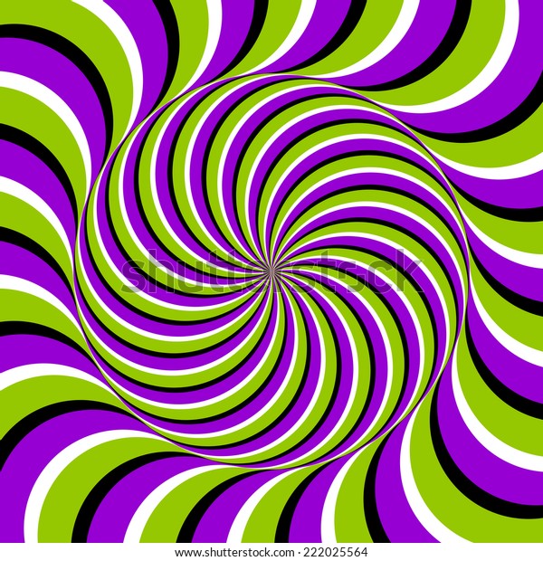 Perpetual Motion Spin Illusion Stock Vector (Royalty Free) 222025564