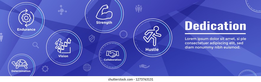 Persistence Icon Set W Person Climbing Stock Vector (Royalty Free ...