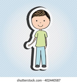Person Drawing Design Stock Vector (Royalty Free) 402440587 | Shutterstock
