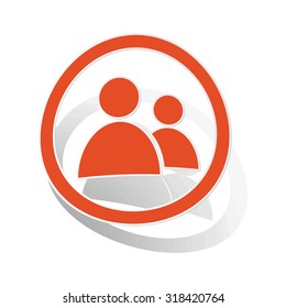 90,411 People icon orange Images, Stock Photos & Vectors | Shutterstock