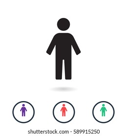 Person Icon Stock Vector (Royalty Free) 589915250 | Shutterstock