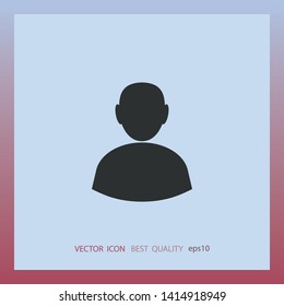 Person Icon Web Design Element Stock Stock Vector (Royalty Free ...