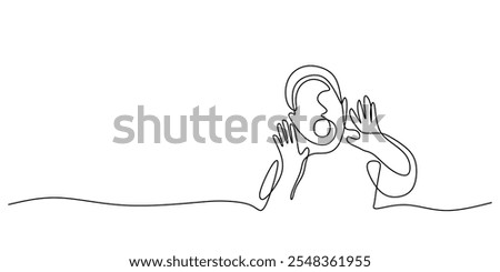 Scream Drawing | Free download on ClipArtMag