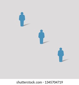 Person Sign Design Work Position Stock Vector (Royalty Free) 1345704719 ...
