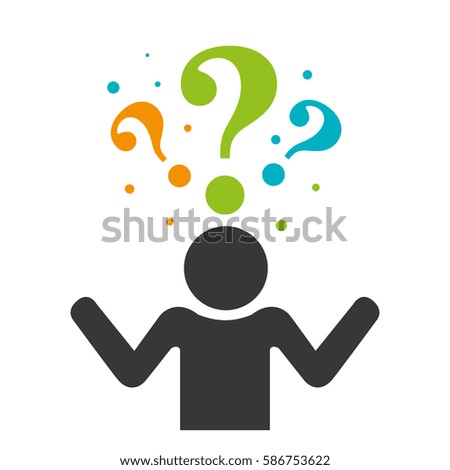 Person With A Question Mark | Free download on ClipArtMag