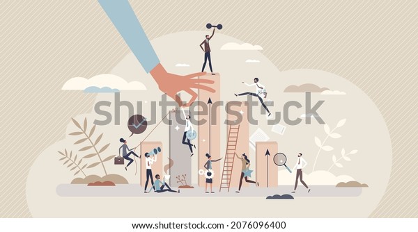 Personal Achievement Self Improvement Work Skills Stock Vector (Royalty ...