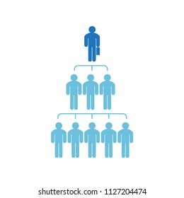 Personal Business Flow Chart Simple Design Stock Vector (Royalty Free ...