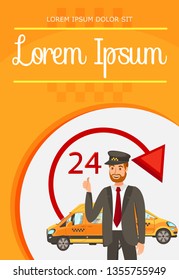 Personal Driver Service Vector Flat Illustration Stock Vector (Royalty ...