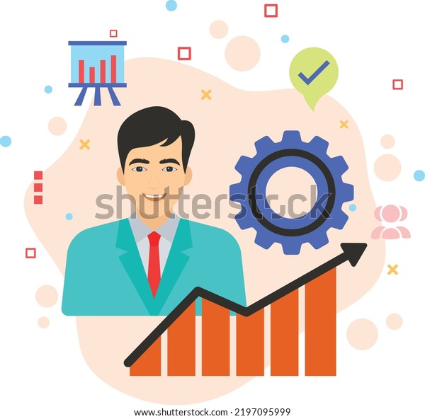 Personal Growth Challenges Vector Color Icon Stock Vector (Royalty Free ...
