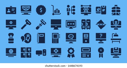 Personal Icon Set 32 Filled Personal Stock Vector (Royalty Free ...
