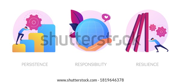 Personal Skills Development Self Growth Motivation Stock Vector ...