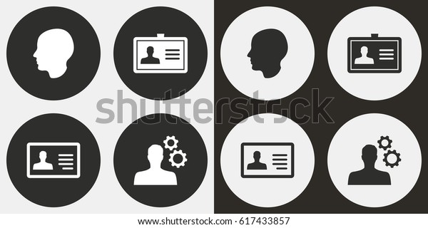 Personal Vector Icons Set Illustration Isolated Stock Vector (Royalty ...