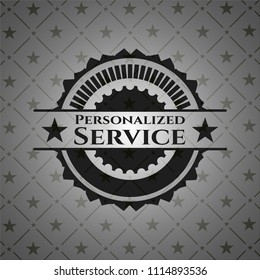 Personalized Service Black Emblem Stock Vector (Royalty Free ...