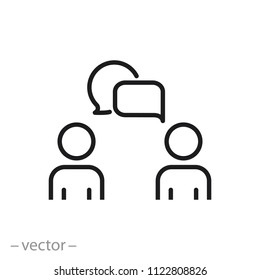 1,521 2 people talking logo Images, Stock Photos & Vectors | Shutterstock