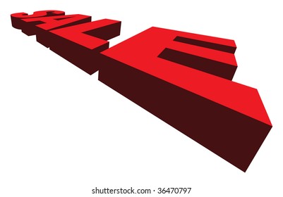 Perspective Sale Stock Vector (Royalty Free) 36470797 | Shutterstock