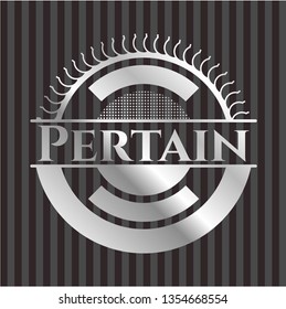 Pertain Silvery Emblem Stock Vector (Royalty Free) 1354668554 ...
