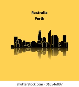 934 Perth city outline Images, Stock Photos & Vectors | Shutterstock