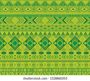 Color Native American Ethnic Pattern Stock Illustration 537617338