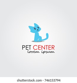 Pet Center Logo Stock Vector (Royalty Free) 746153794 | Shutterstock