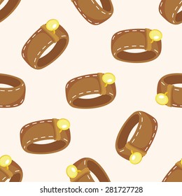 Pet Dog Chains Cartoon Seamless Pattern Stock Vector (Royalty Free ...