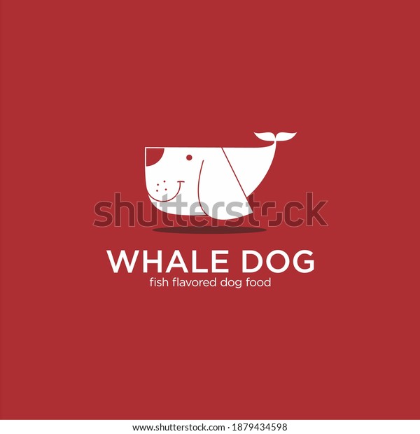 Pet Food Logo Design Vector Template Stock Vector (Royalty Free) 1879434598