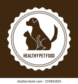 Pet Graphic Design Vector Illustration Stock Vector (Royalty Free ...