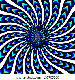 Vertigo Flower Motion Illusion: เวกเตอร์สต็อก (ปลอดค่าลิขสิทธิ์ ...