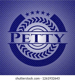 Petty Denim Texture Stock Vector (Royalty Free) 1261932643