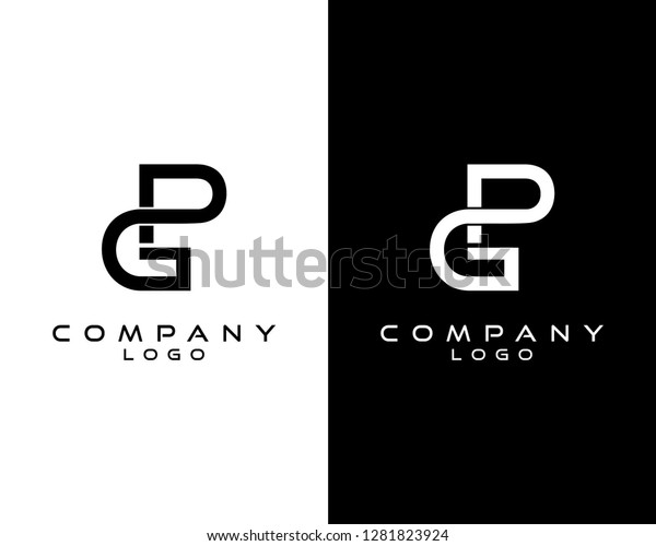 Pggp Letters Logo Design Simple Creative Stock Vector (Royalty Free ...