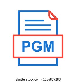 144 Pgm file format icon Images, Stock Photos & Vectors | Shutterstock