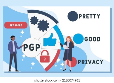 Pgp Pretty Good Privacy Acronym Business Stock Vector (Royalty Free ...
