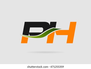 Ph Initial Monogram Logo Stock Vector (Royalty Free) 471255359 ...
