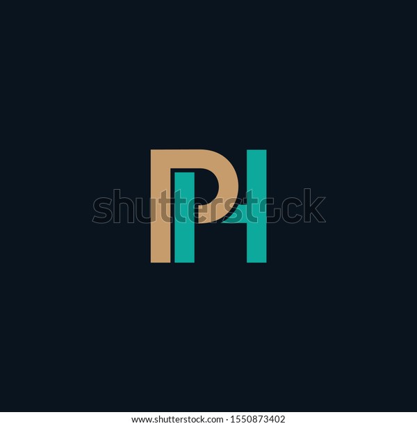 Ph Letter Designs Logo Icons Stock Vector (Royalty Free) 1550873402 ...