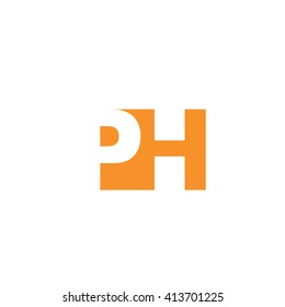 Ph Logo Vector Graphic Branding Letter Stock Vector (Royalty Free ...