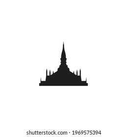 Pha That Luang Silhouette Vector Icon 库存矢量图（免版税）1969575394 | Shutterstock