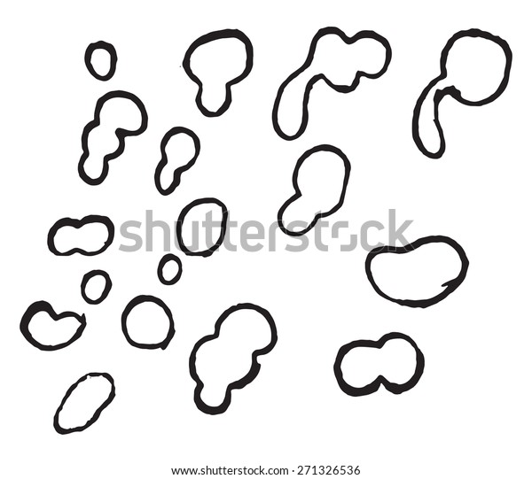 Phantom Distorted Red Bloodcells Found Urine Stock Vector (Royalty Free ...
