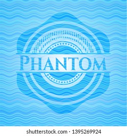 Phantom Water Wave Concept Style Badge Stock Vector (Royalty Free ...