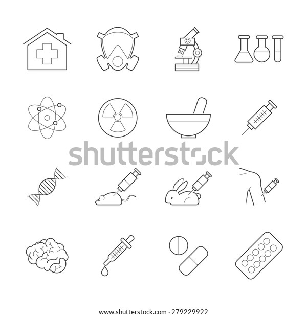 Pharmaceutical Production Icon Stock Vector (Royalty Free) 279229922 ...