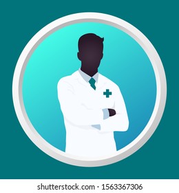Pharmacist Icon Logo Vector Design Stock Vector (Royalty Free ...