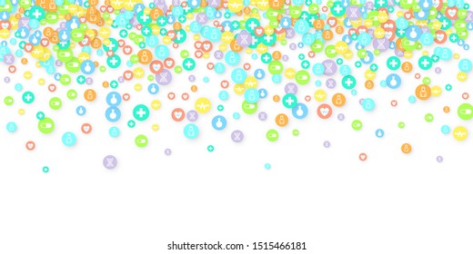 Pharmacy Background Clinic Backdrop Random Fall Stock Vector (Royalty ...