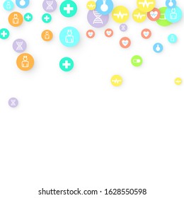 Pharmacy Background Clinic Backdrop Random Fall Stock Vector (Royalty ...
